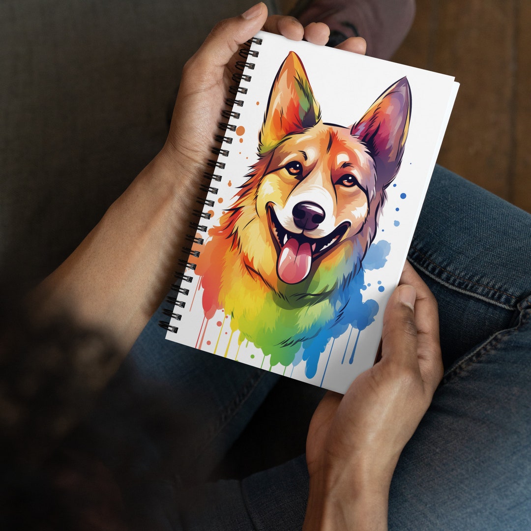 German Shepherd Spiral Notebook - Etsy