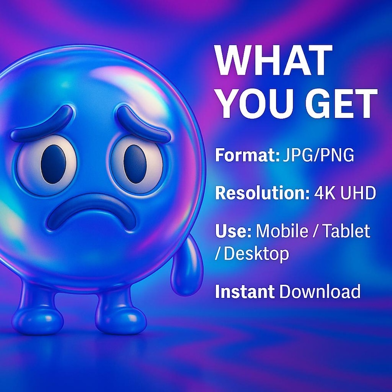 Brainrot Wallpapers Vol. 2 | 5 Surreal 3D Characters | Neon Tech ...