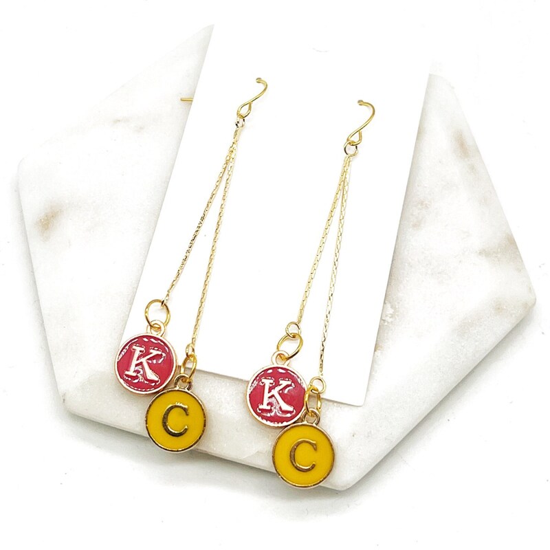 Kansas City Chiefs Earrings - Etsy