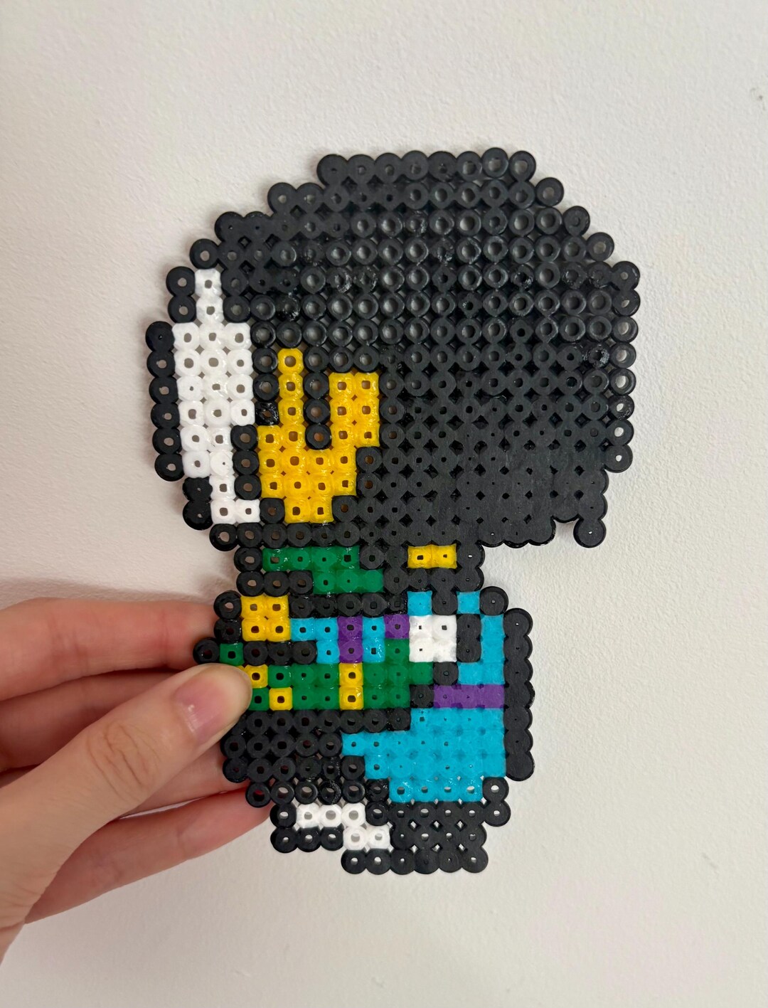 Frisk Hugging Asriel Sprite | Undertale | Hama/perler/fuse Bead - Etsy