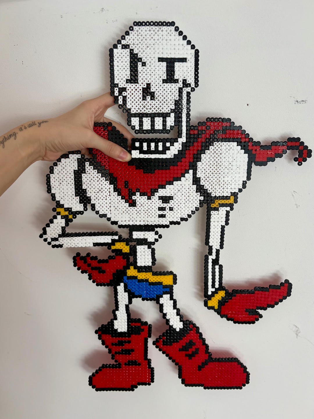 Giant Papyrus Sprite | Undertale | Hama/perler/fuse Bead - Etsy