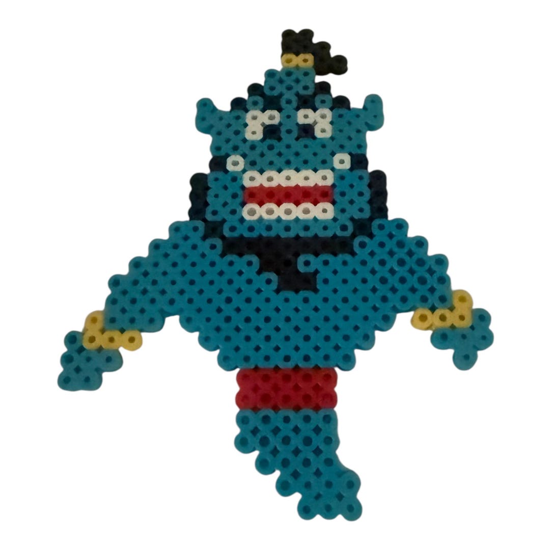 Handmade Genie Perler Bead Art: Geeky Desk Decor - Etsy
