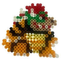 UNO Card Game +4 Playing Card // Perler Hama Pixel Art - Etsy UK