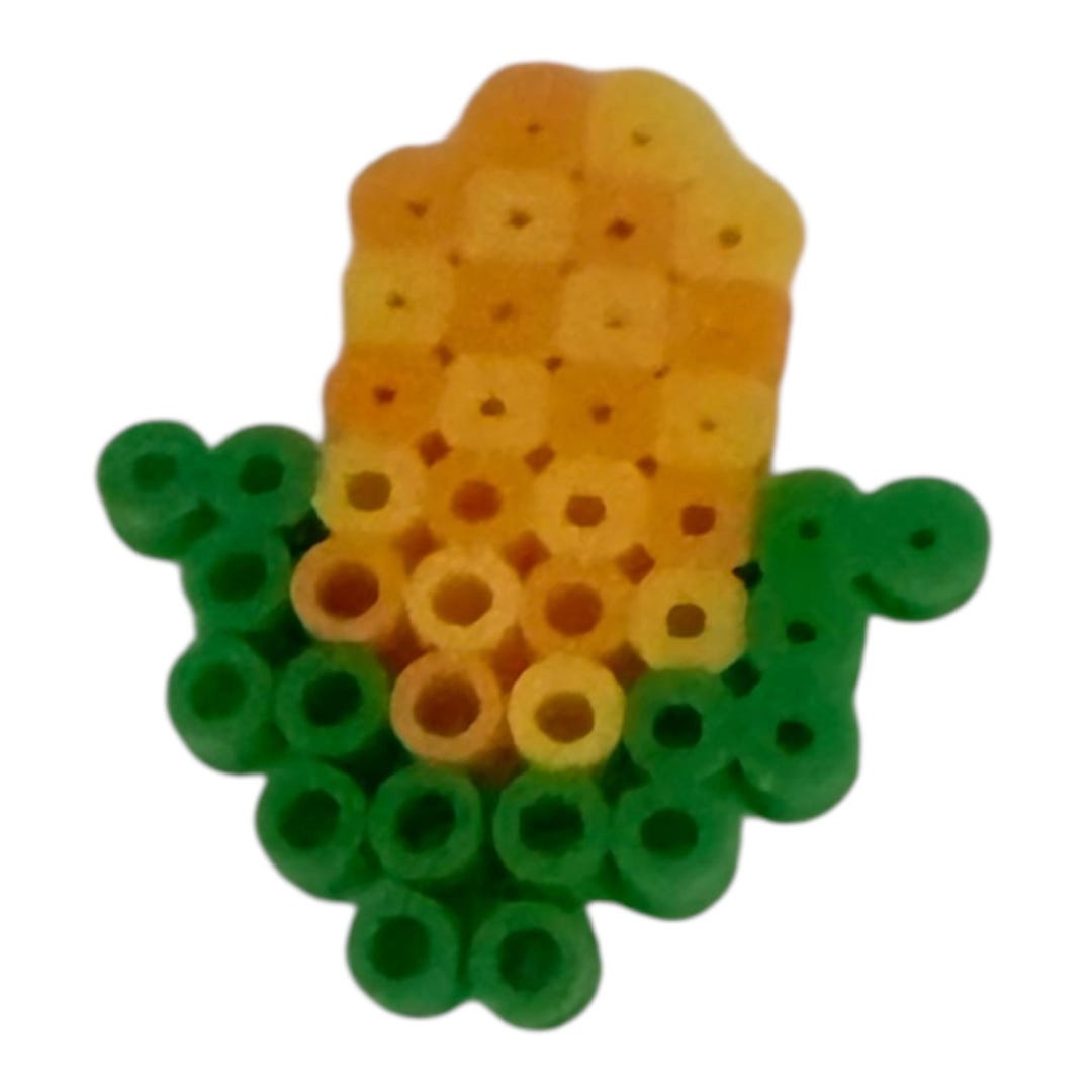 Handmade Corn on the Cob Perler Bead Art: Funny Food Decor - Etsy Australia