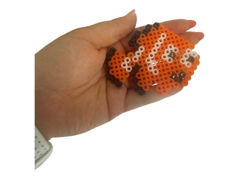 Nemo Perler Bead Art | Handmade Pixel Decor of Everyone's Favorite ...