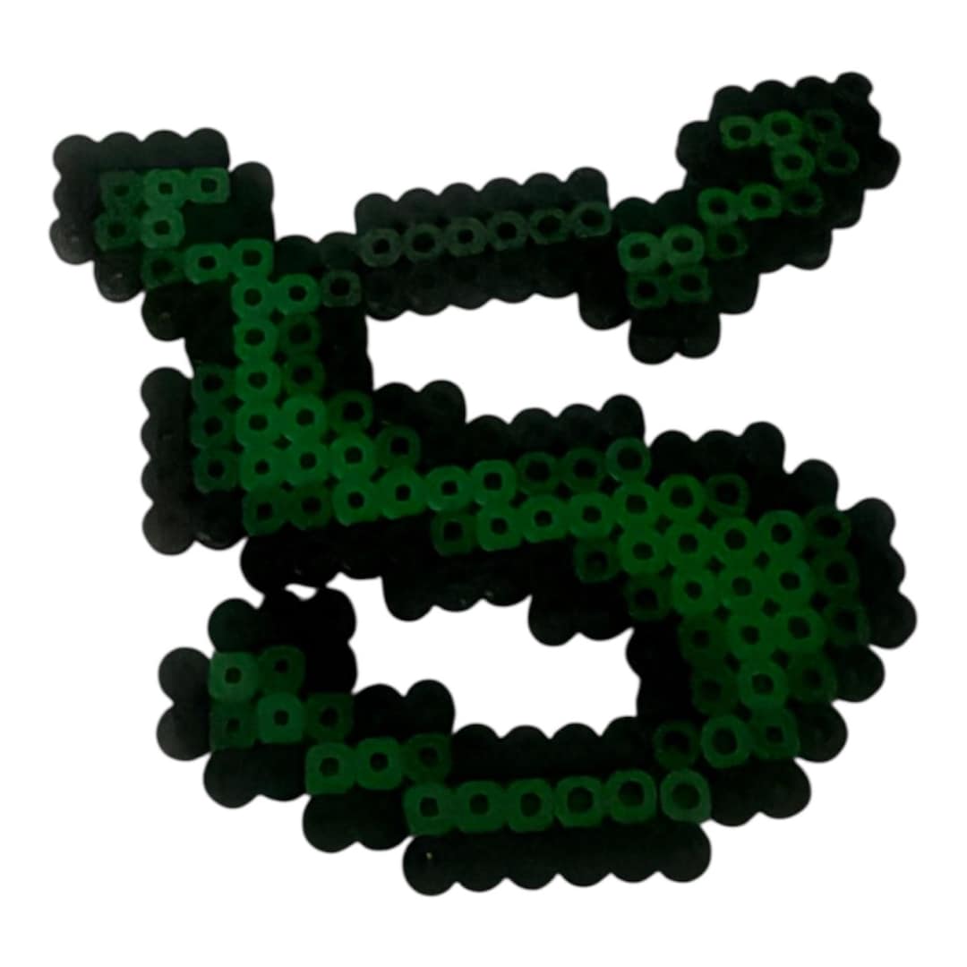 Shrek Logo Perler Bead Art | Handmade Pixel Art Decor | Nostalgic Gift ...