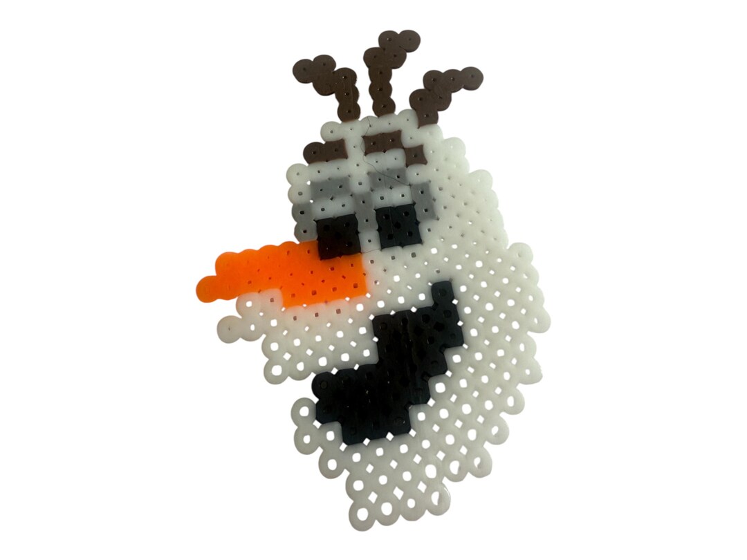 Olaf Perler Bead Art - Handmade Frozen Inspired Decor - Etsy