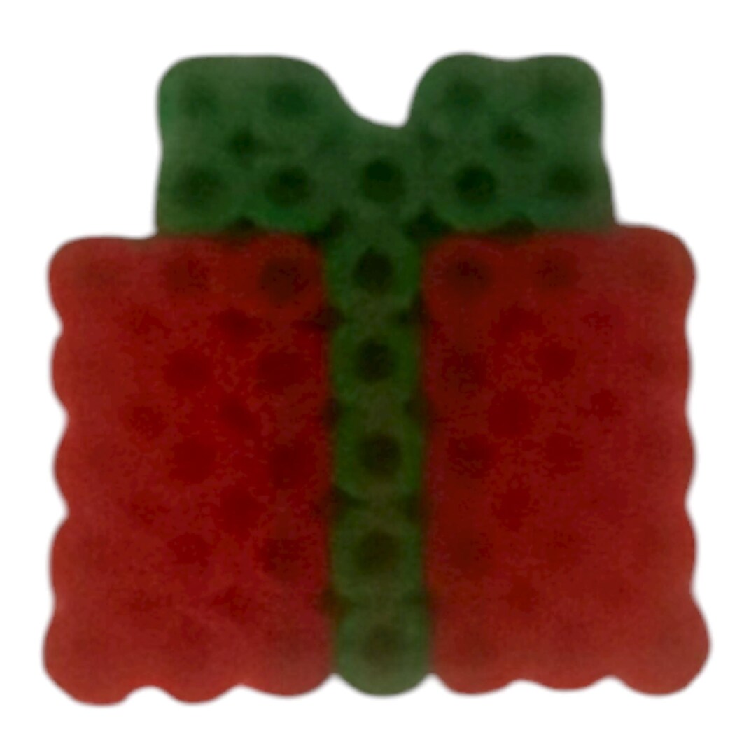 Mini Christmas Gift Perler Bead Art – Handmade Holiday Keepsake & Decor ...