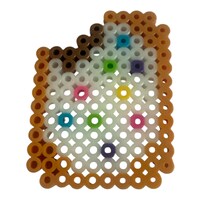 Retro Pixel-art Style Cereal Box Perler Bead Keychain - Etsy Canada