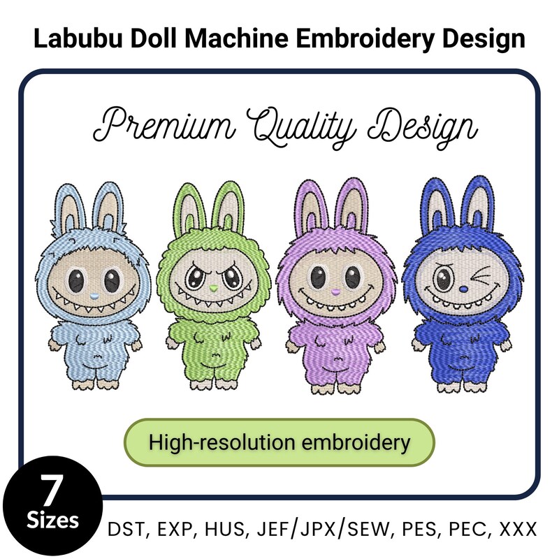 Labubu Stitch - Etsy