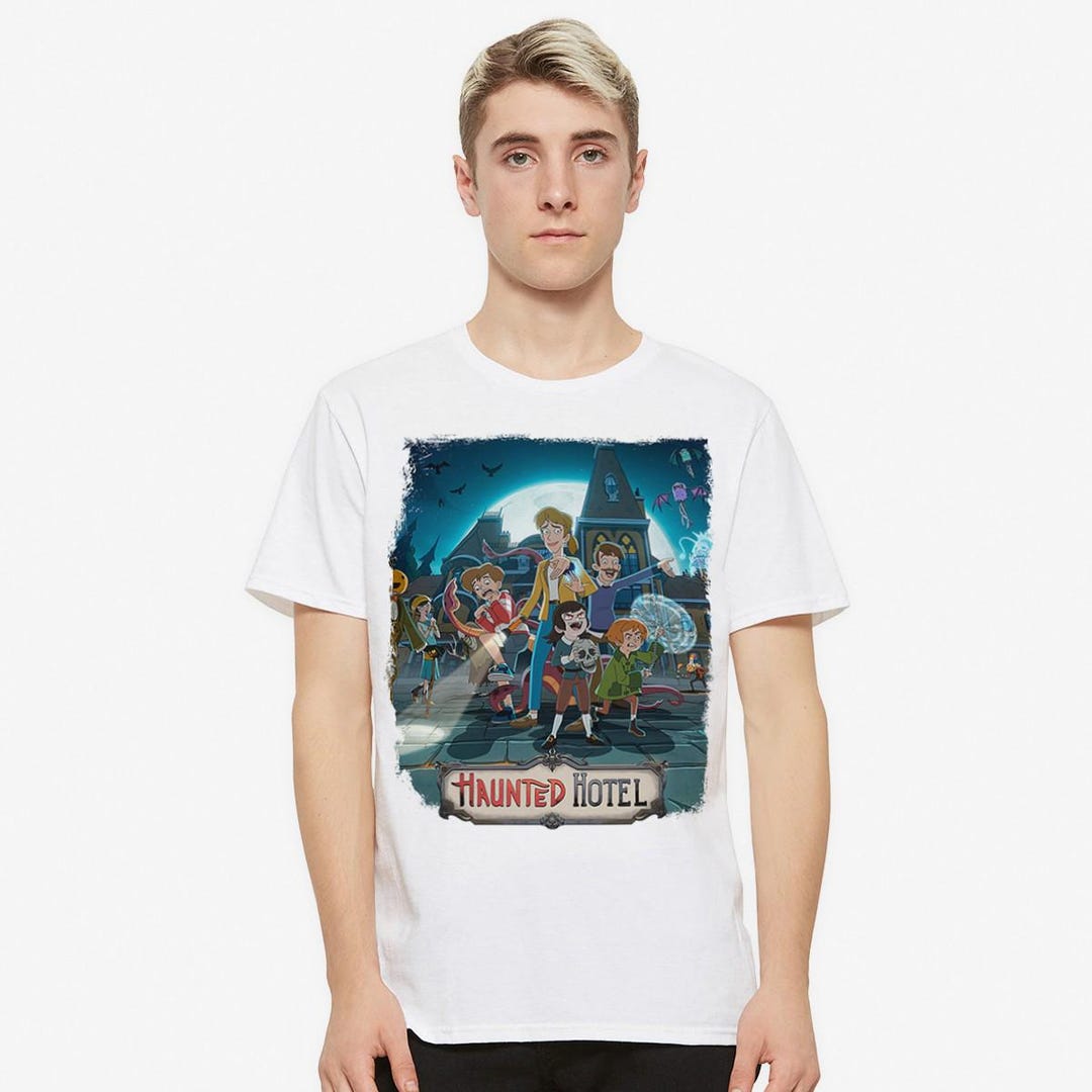 Haunted Hotel Animated Series T-shirt, Men's and Women's Sizes (MUL ...