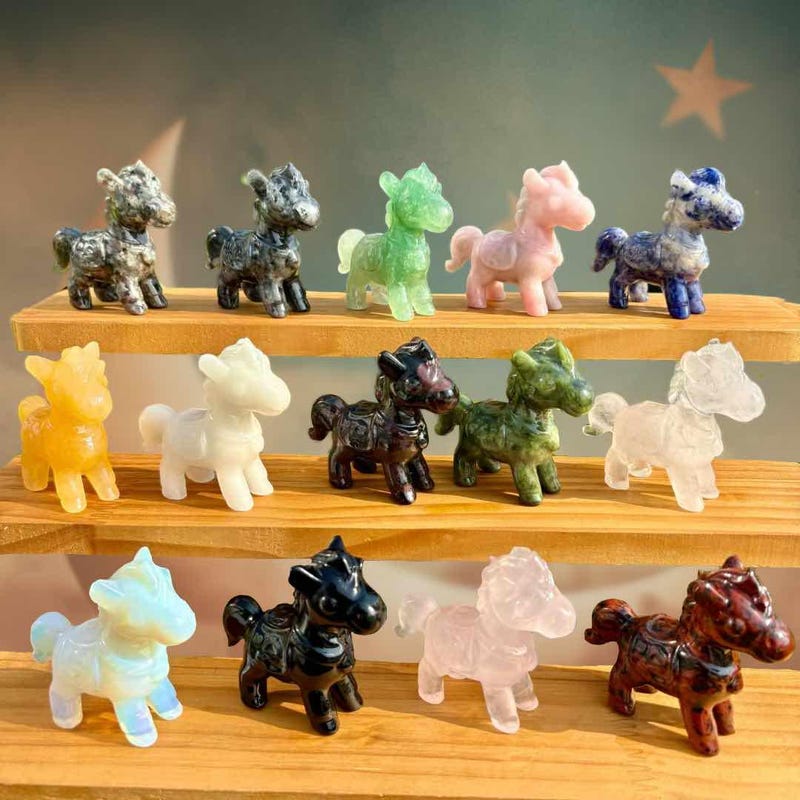 Garnet Horse Jewelry - Etsy