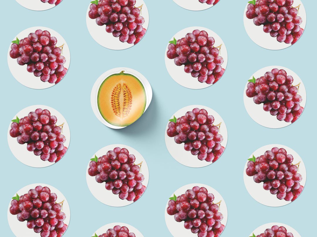 Printable Fruit Stickers: 100 Realistic & Cartoon Designs (PDF Download ...