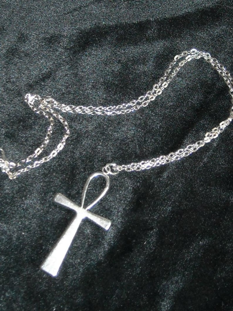 Silver Egyptian Ankh Pendant - Etsy