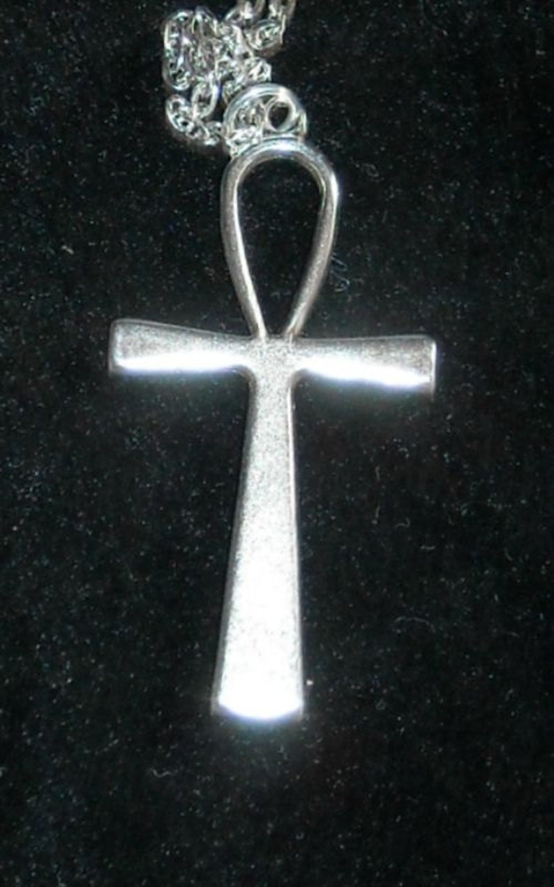Silver Egyptian Ankh Pendant - Etsy