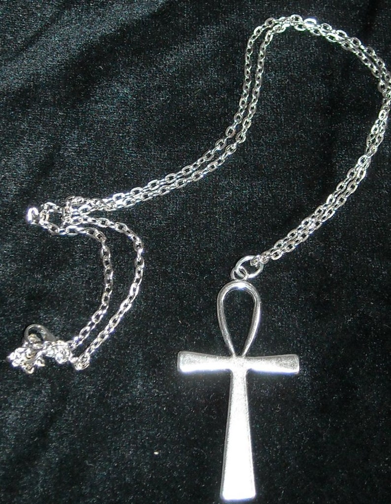 Silver Egyptian Ankh Pendant - Etsy