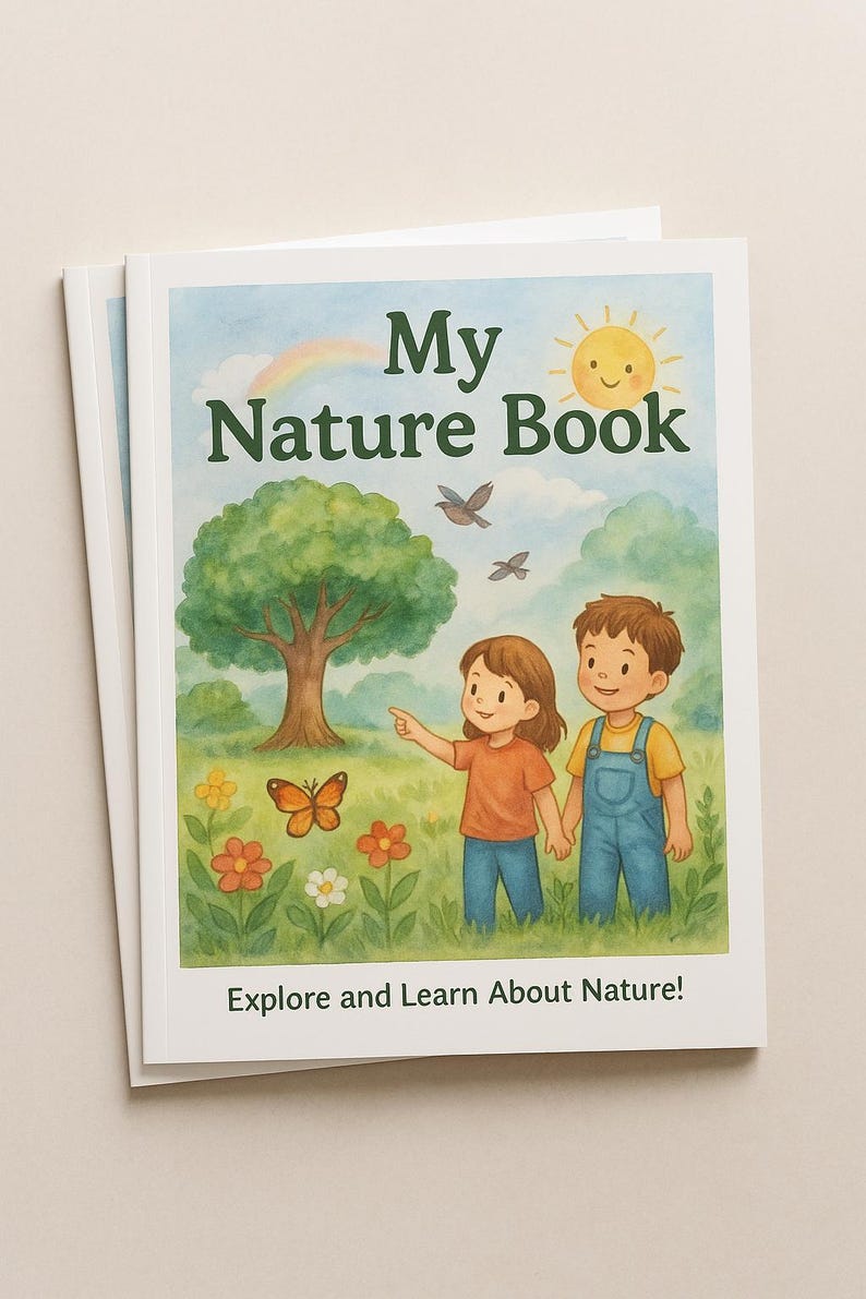 My Nature Book – Realistic Children’s Picture Book | Nature Learning ...