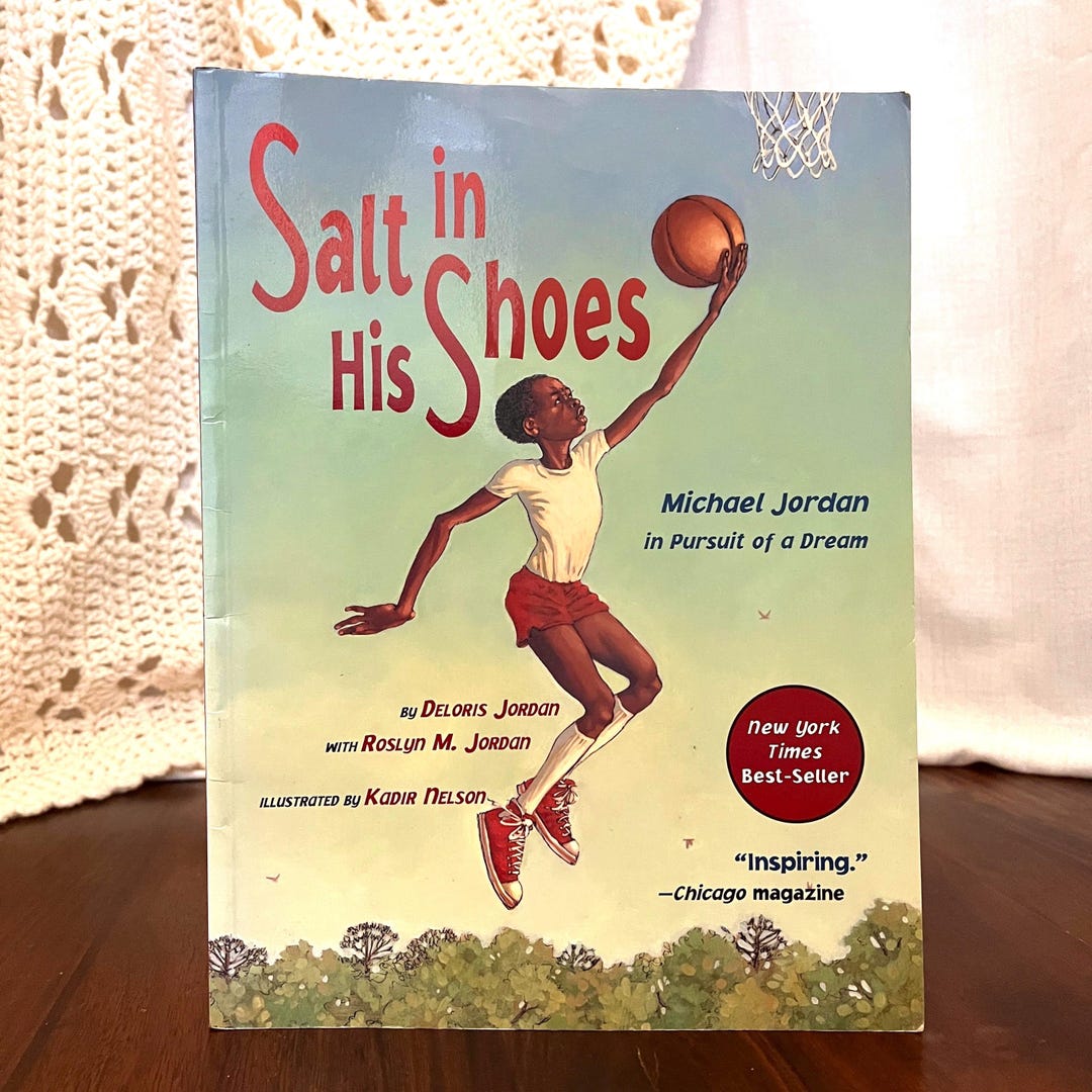 Salt in His Shoes | Michael Jordan Children's Book, Kadir Nelson Art - Etsy