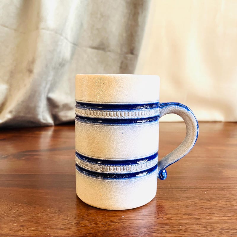 Salt Glaze Beer Mug - Etsy