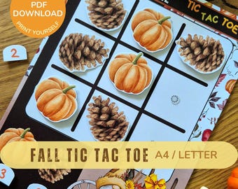 Pumpkin Tic Tac Toe - Etsy