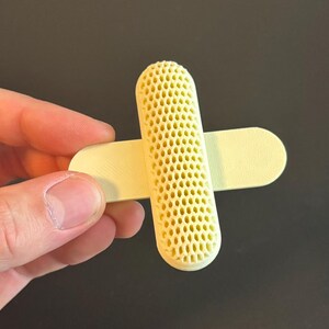 Pill Capsule Shape Hexagon Fidget Toy | Customizable Colors | Tactile ...