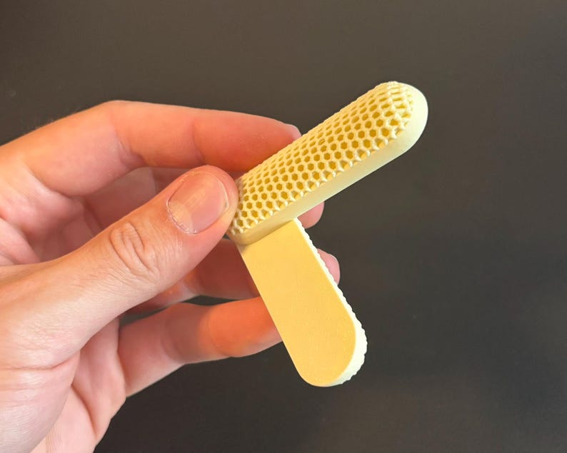 Pill Capsule Shape Hexagon Fidget Toy | Customizable Colors | Tactile ...