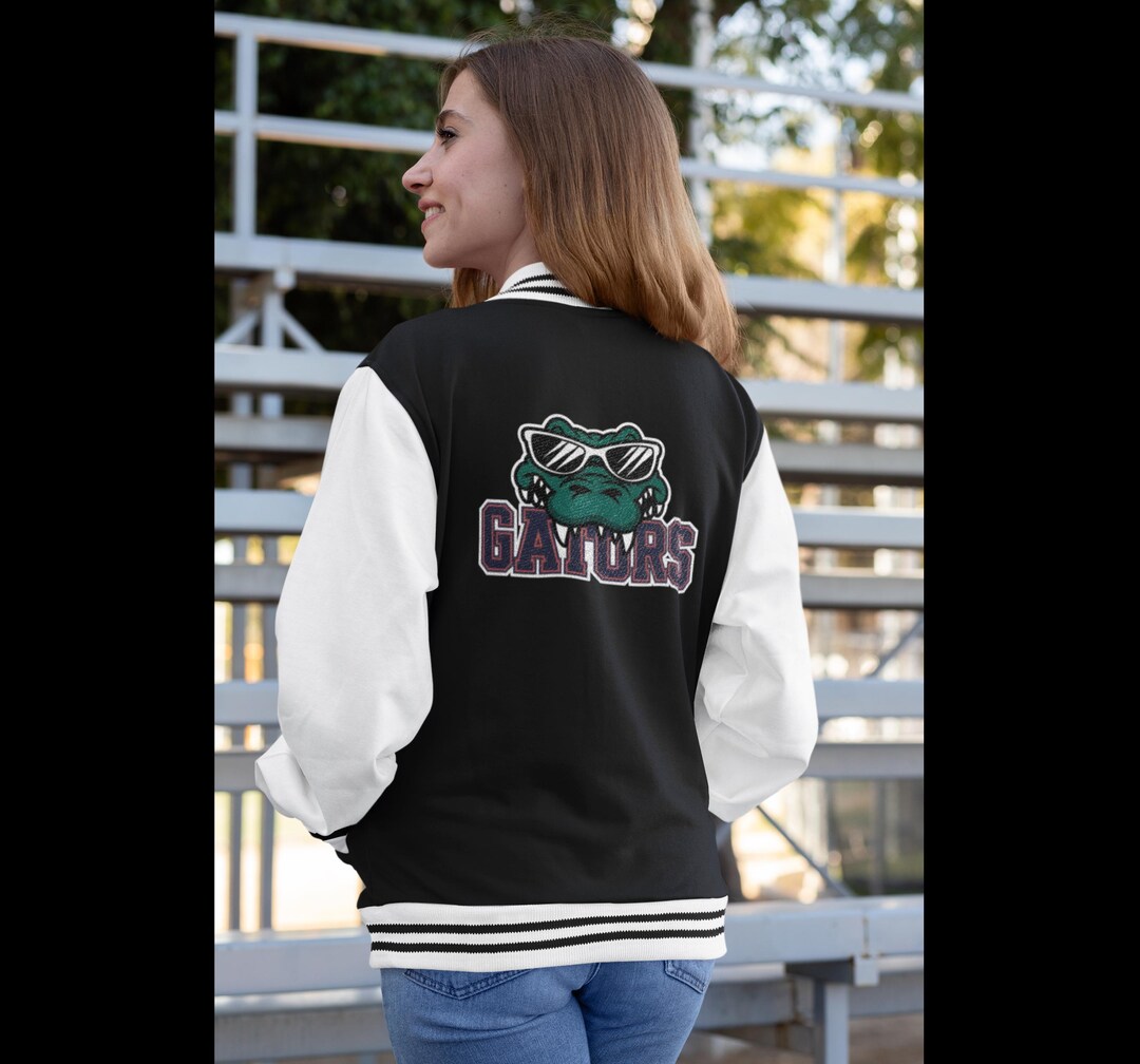 Florida Gators Letterman Jacket: Unisex Cotton-blend Varsity Style - Etsy