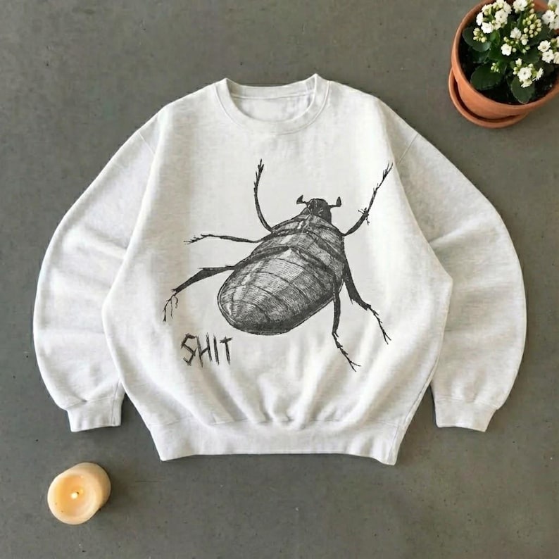 Cockroach Meme Sweatshirt, Kafka Metamorphosis Crewneck - Etsy