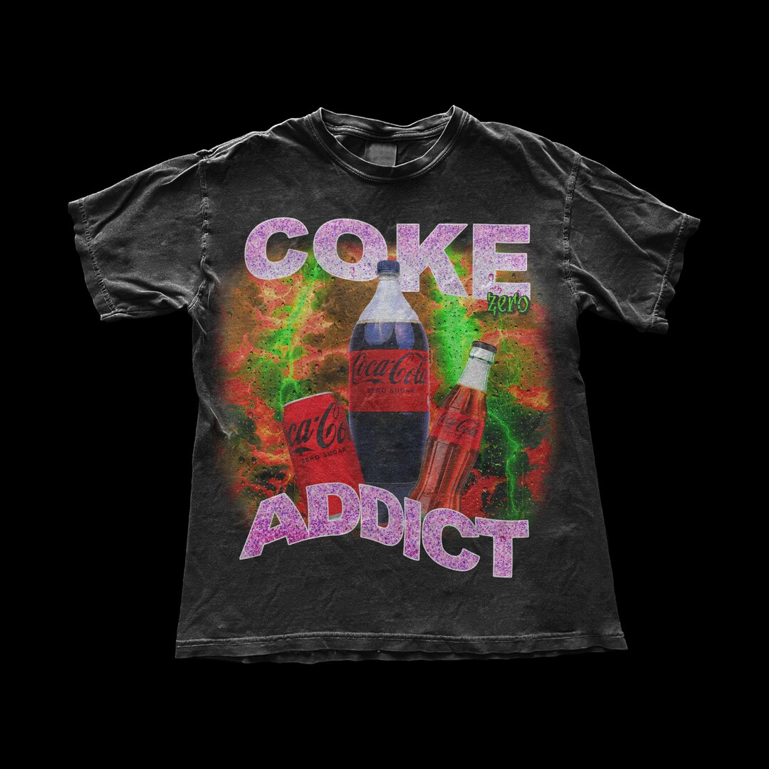 Coke Addict T-shirt, Meme Merch, - Etsy