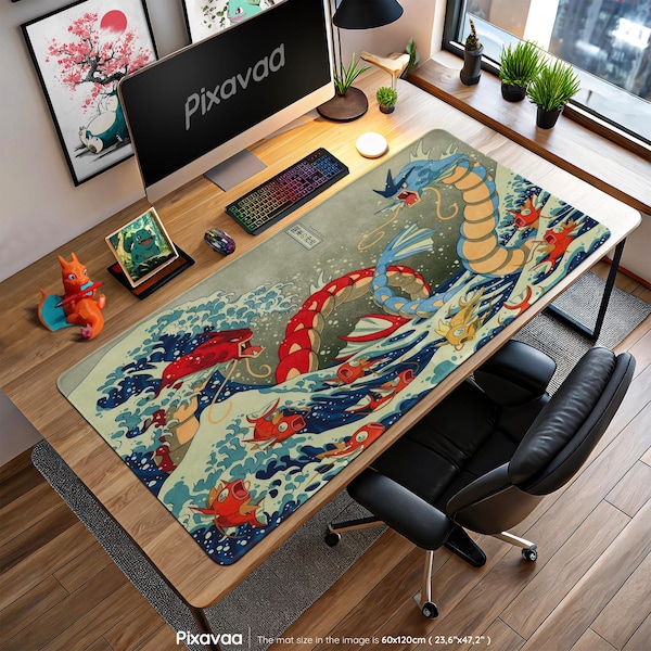 Red Dragon Mouse Pad - Etsy