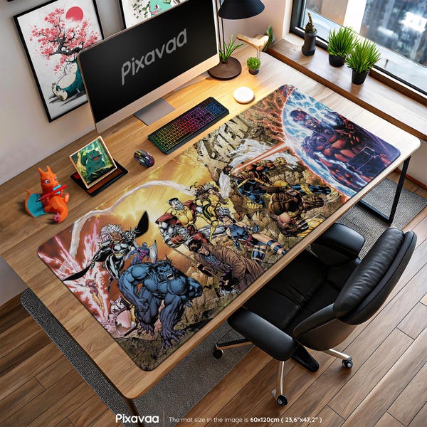 Desk Mat Xmen - Etsy UK