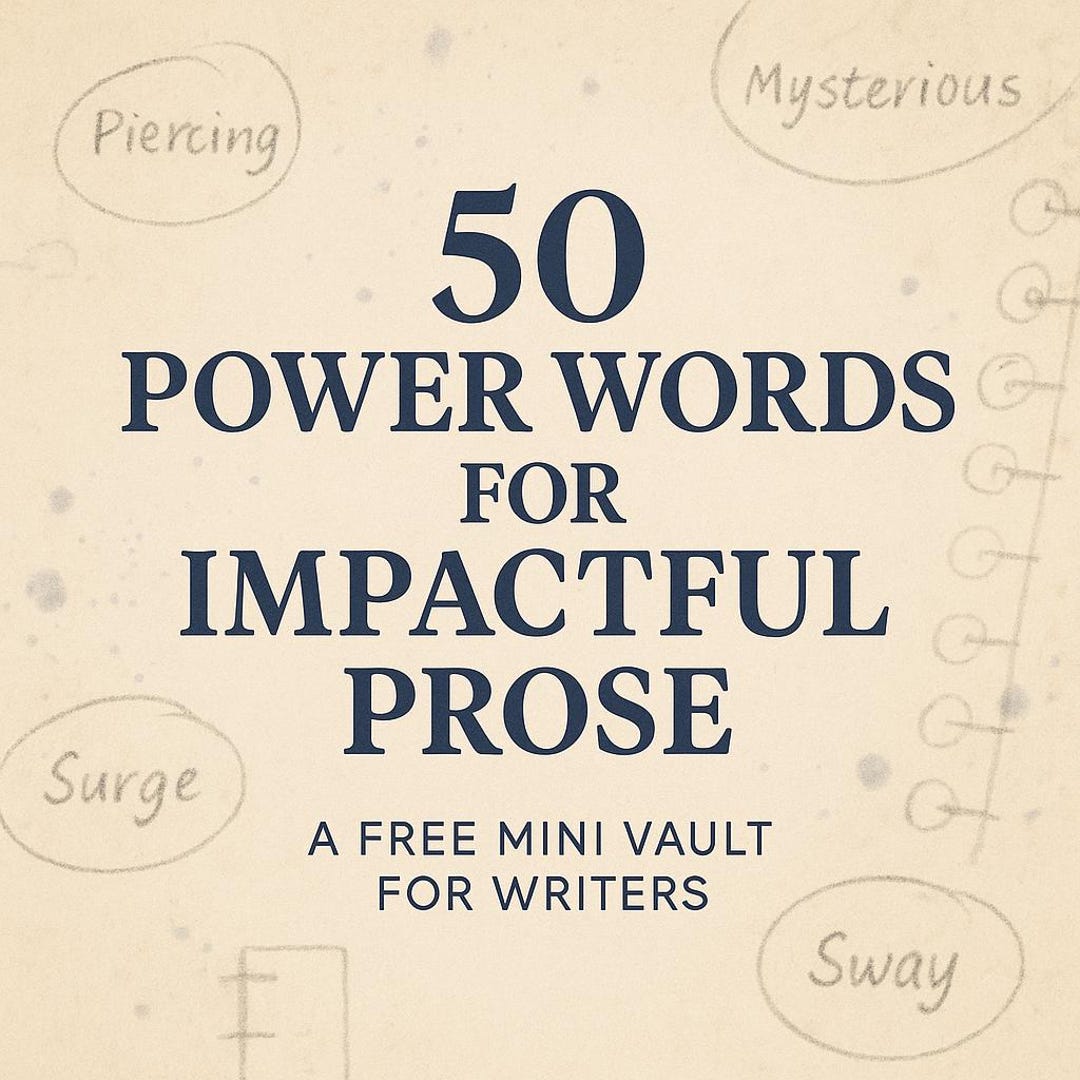50 Power Words for Impactful Prose - Etsy