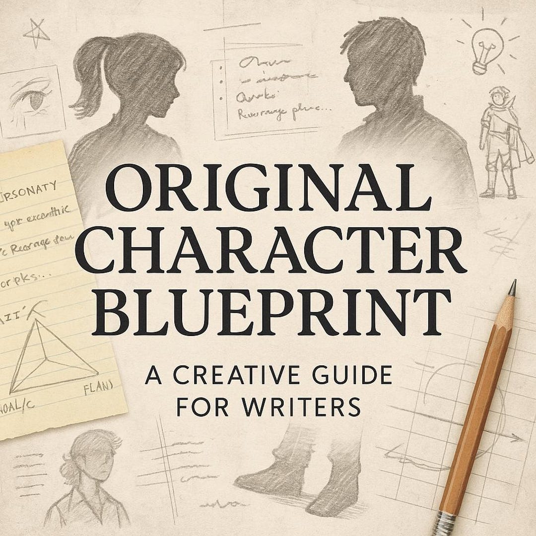 The Original Character Blueprint – A Creative Guide for Writers - Etsy