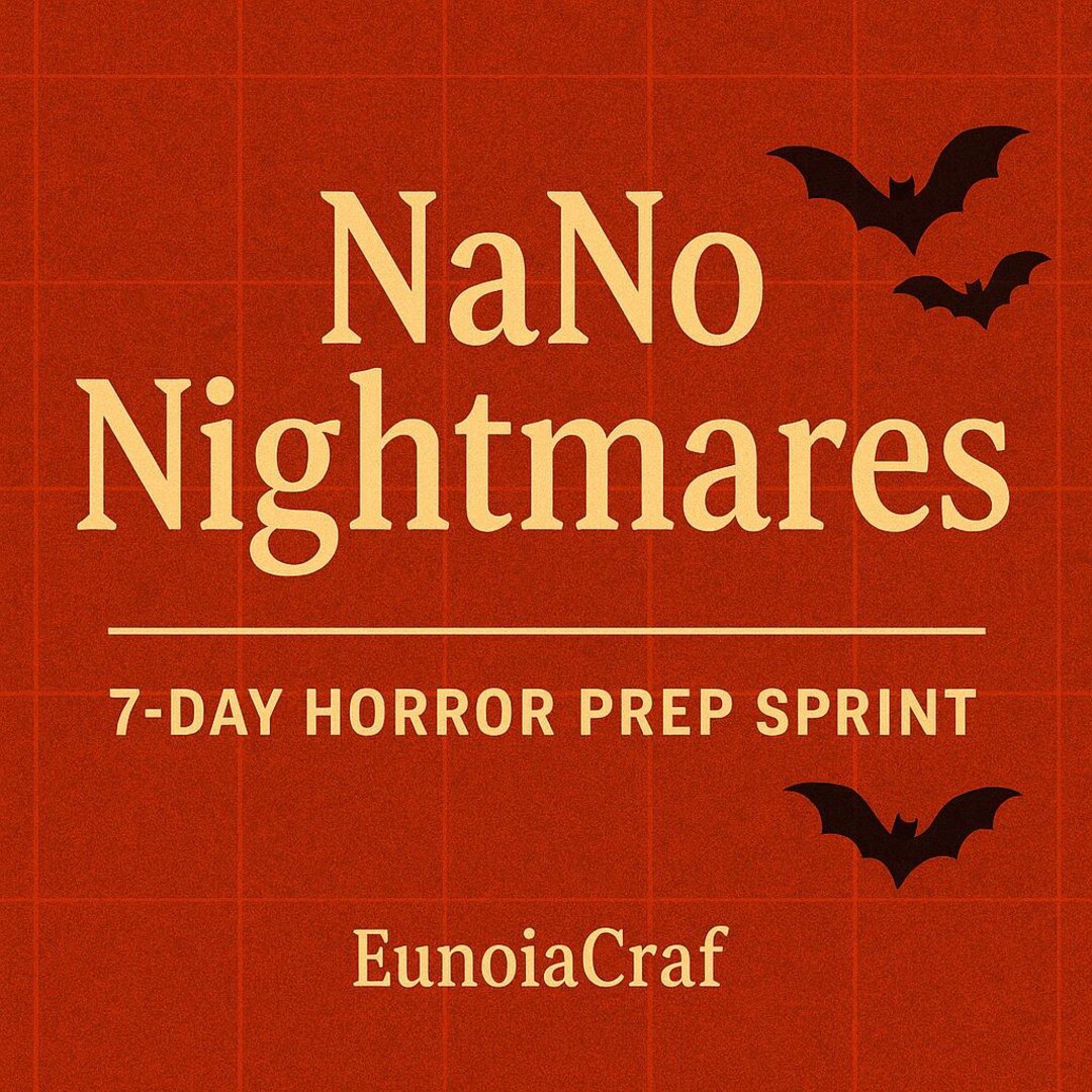 Nano Nightmares: 7-day Horror Prep Sprint - Etsy