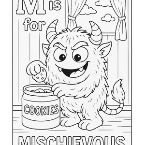 A to Z of Monster Emotions: A Coloring Journey for Emotional Awareness ...