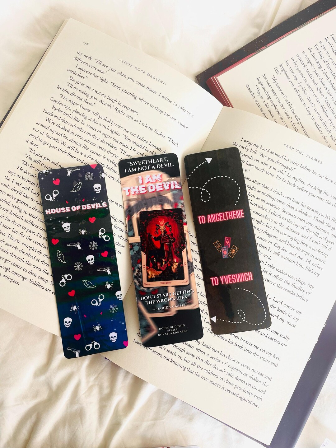 House of Devils Set of Bookmarks | City of Gods & Monsters (set of 3 ...