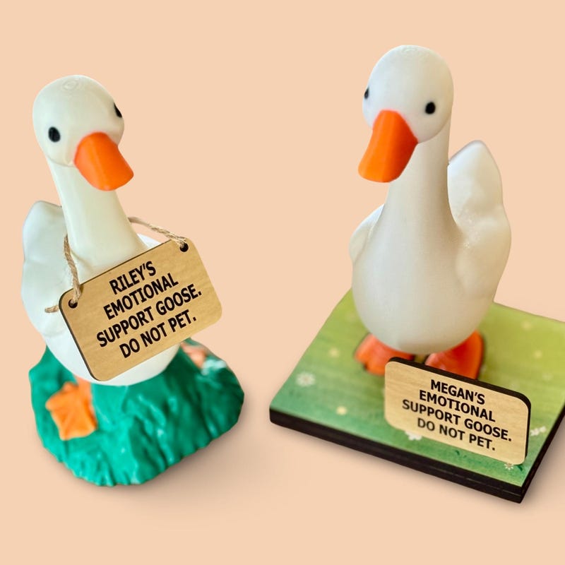 Desk Goose and Outfits - Etsy
