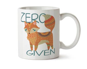 Zero Fox Given Mug - Etsy