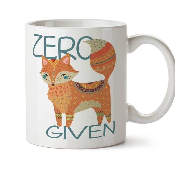 Zero Fox Given Mug - Etsy