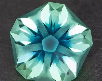 Violet Purple Sapphire Loose Lab Created Conflict Free Hanami Cut ...