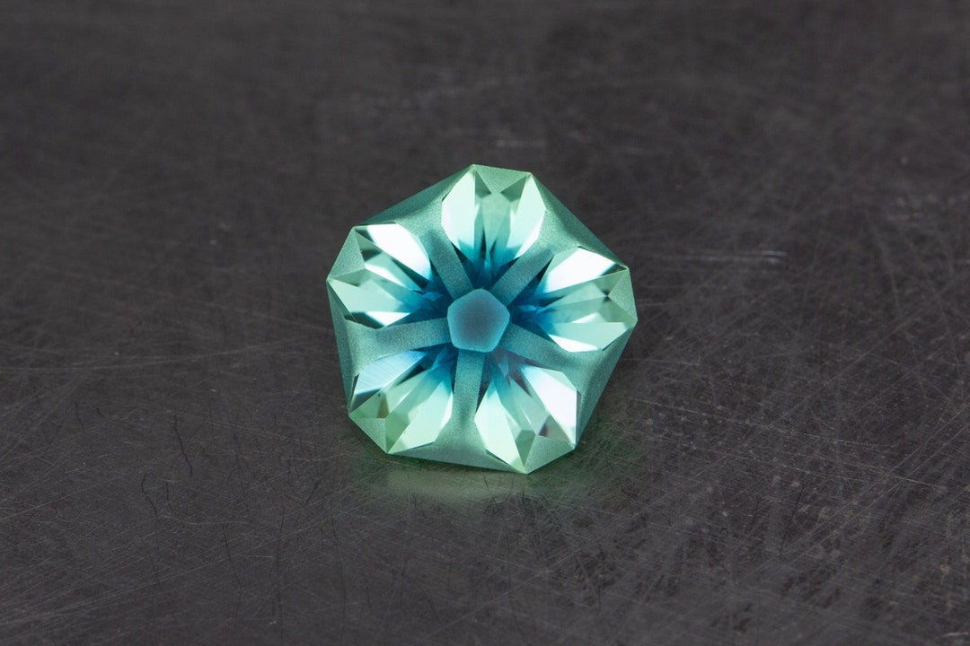 RESERVED Greenish Teal and Blue Sapphire Loose Lab Created Modern ...