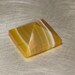 Golden Banded Agate Loose Natural and Untreated Square Pyramid Freeform ...