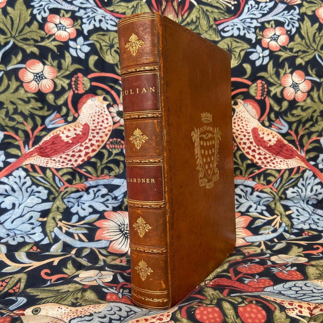 RARE Antique Book JULIAN Philosopher and Emperor 1901 by Alice Gardner ...