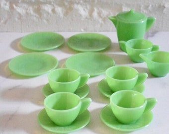 Kids Glass Tea Set - Etsy