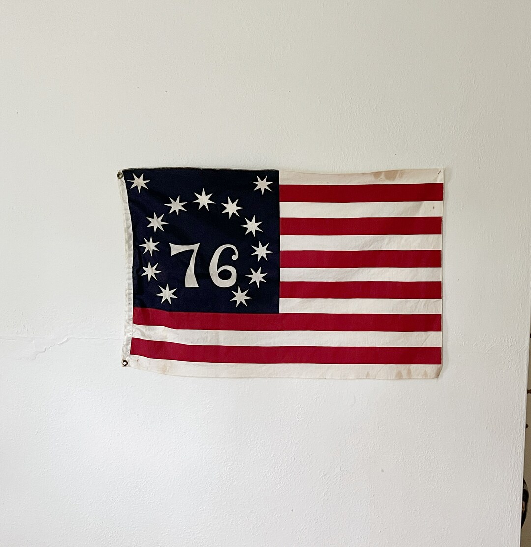 Vintage Spirit of 76 American Flag - Etsy