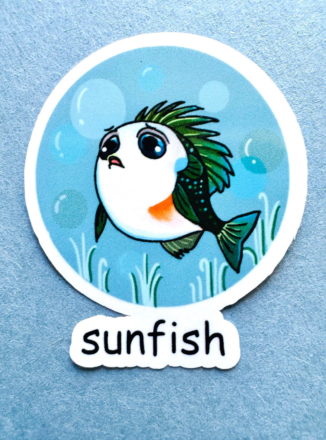 Fish Stickers – 12 Aquatic Animal Decals, Scrapbook Planner Stickers - Etsy