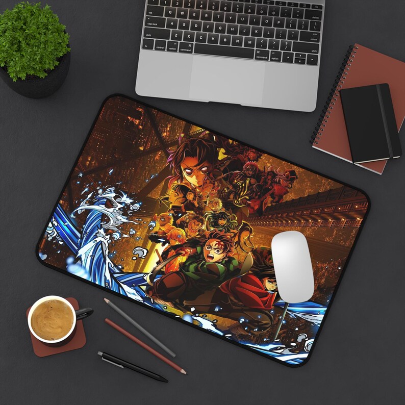 Demon Slayer XXL Mouse Pad, Anime Non-slip Desk Mat - Etsy