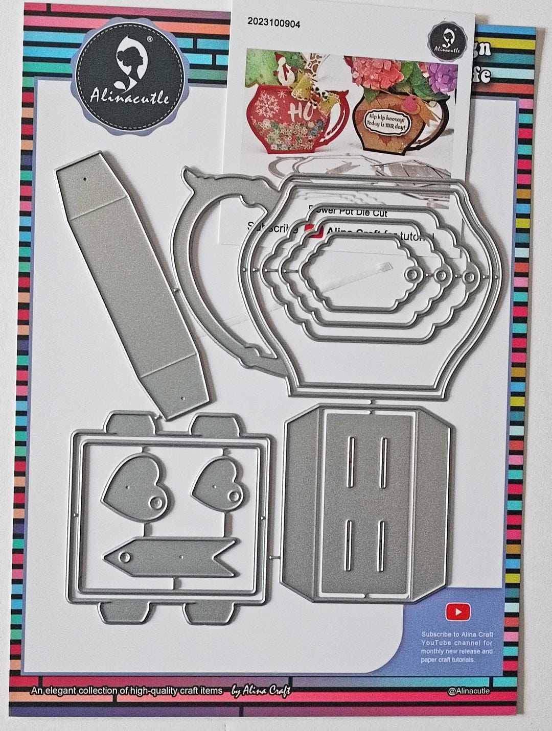 Flower Vase Dies, Scrapbooking Dies, Box Card Dies - Etsy