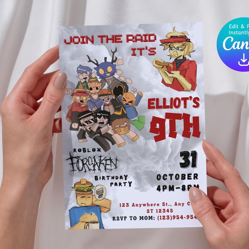 Forsaken Invitations - Etsy