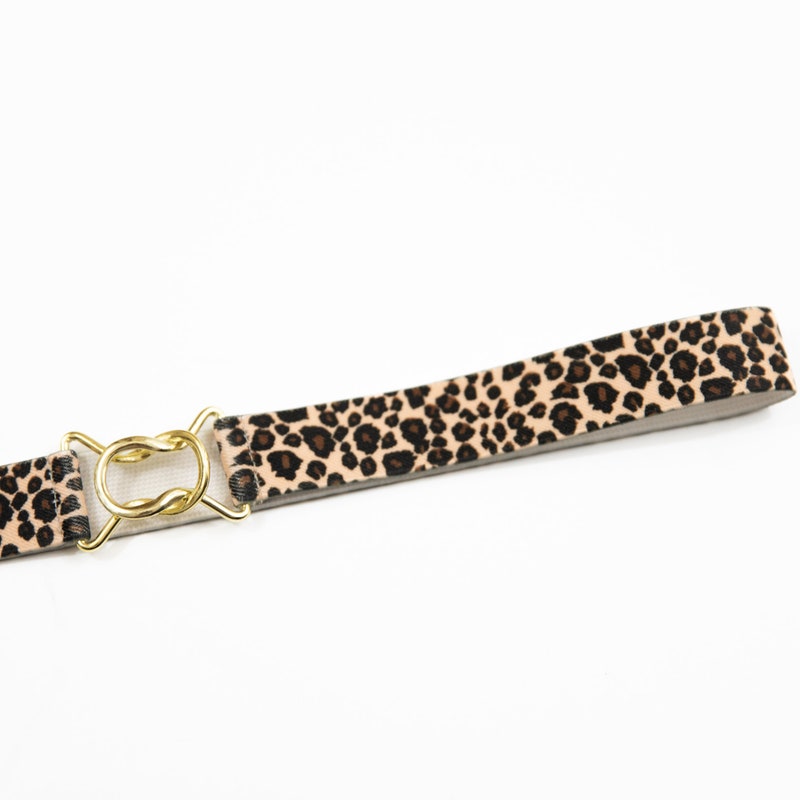 Leopard Print Belt - Etsy